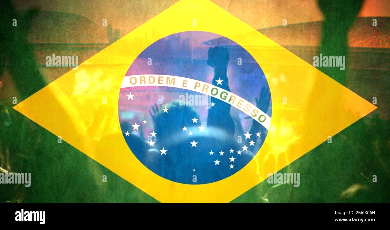 Brazilian fans brazil world hi-res stock photography and images - Alamy
