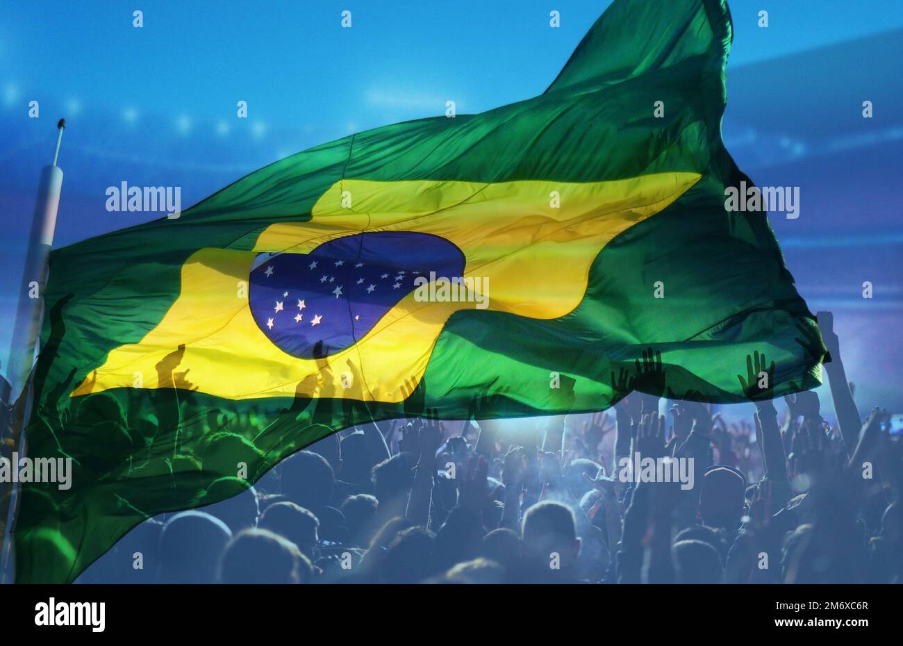 Fan brazil national soccer hi-res stock photography and images - Alamy