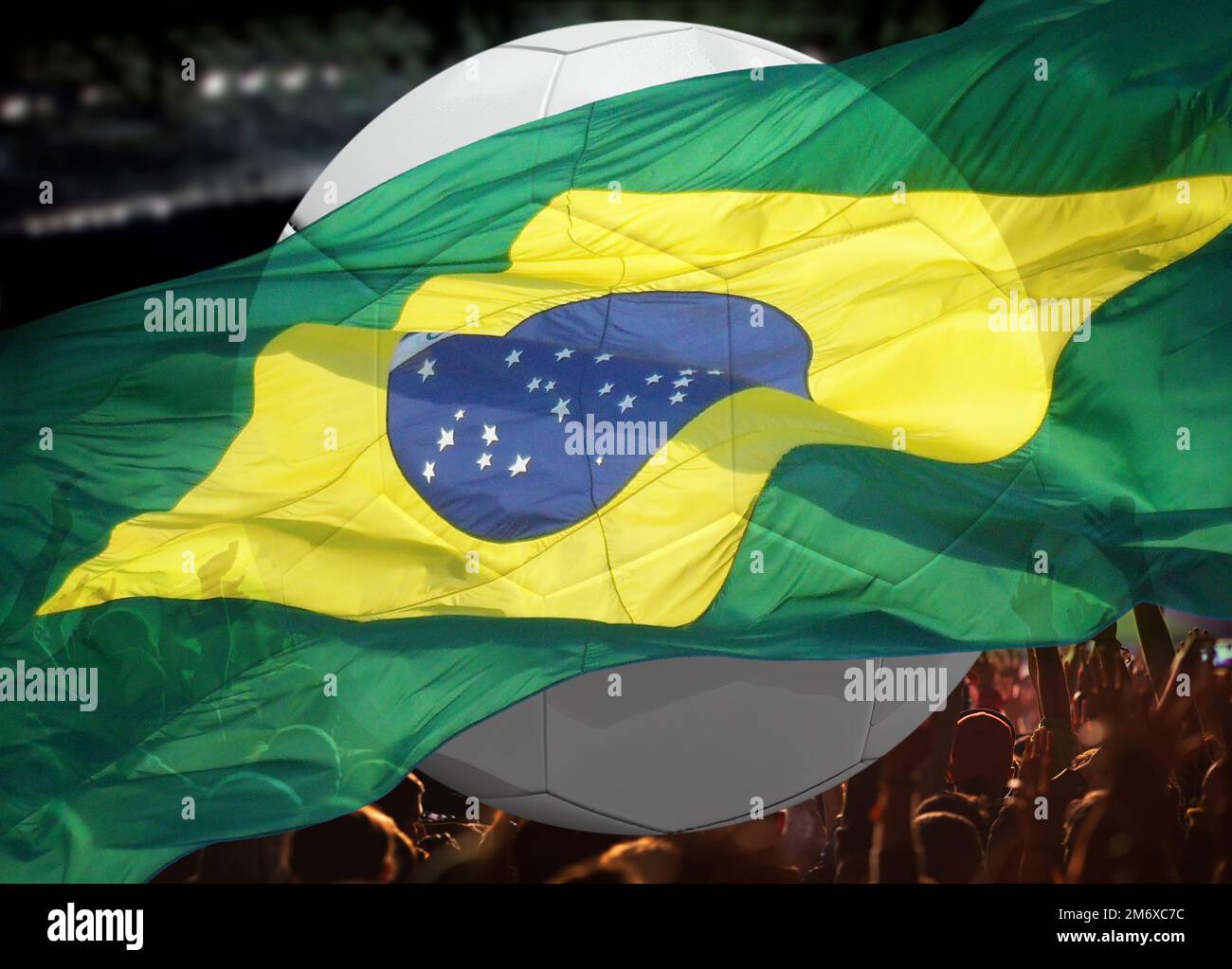 Brazilian fans brazil world hi-res stock photography and images - Alamy