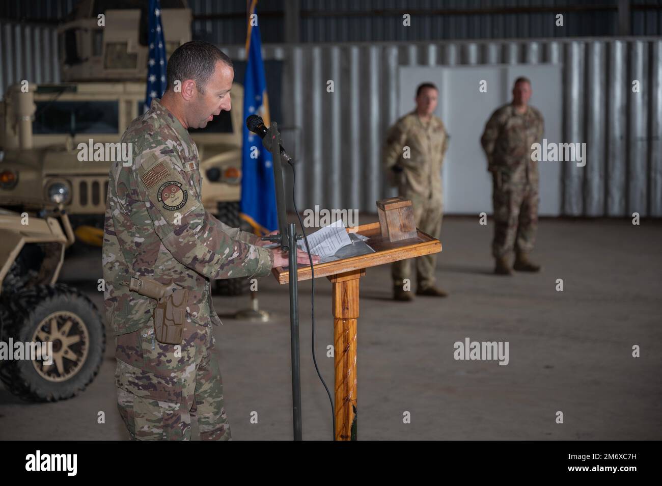 U.S. Air Force Lt. Col. Phillip Ferris, commander of the 475th ...