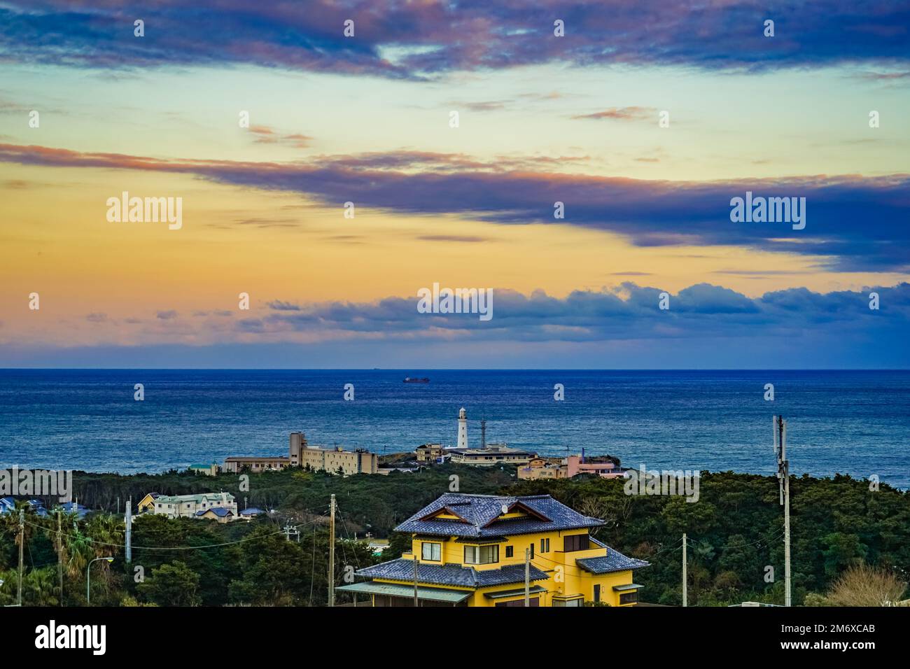 From the hill observatory that looks round of the earth Stock Photo - Alamy