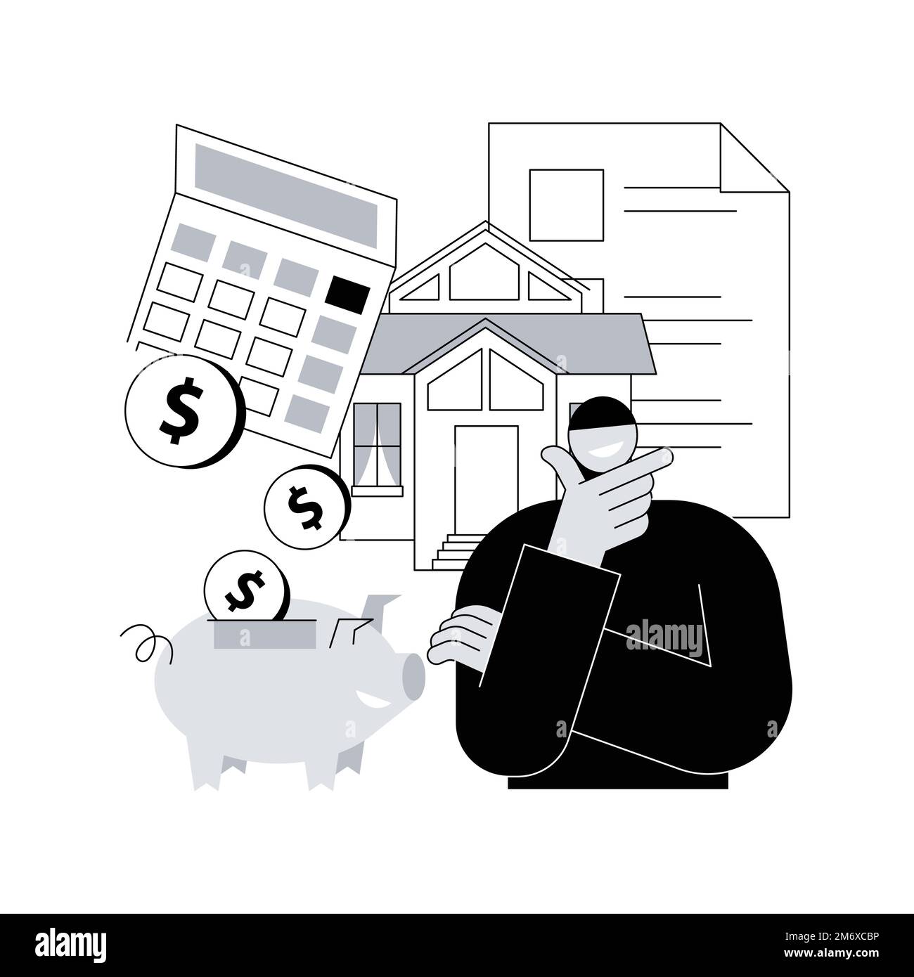 International business abstract concept vector illustration. Global ...