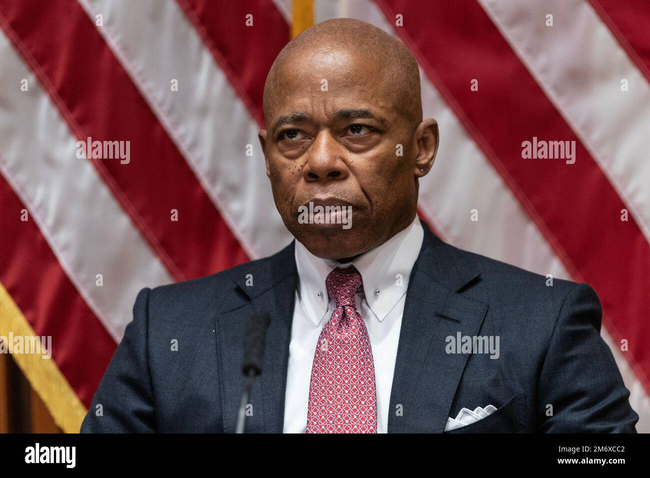 New York, USA. 05th Jan, 2023. Mayor Eric Adams attends 2022 year end ...