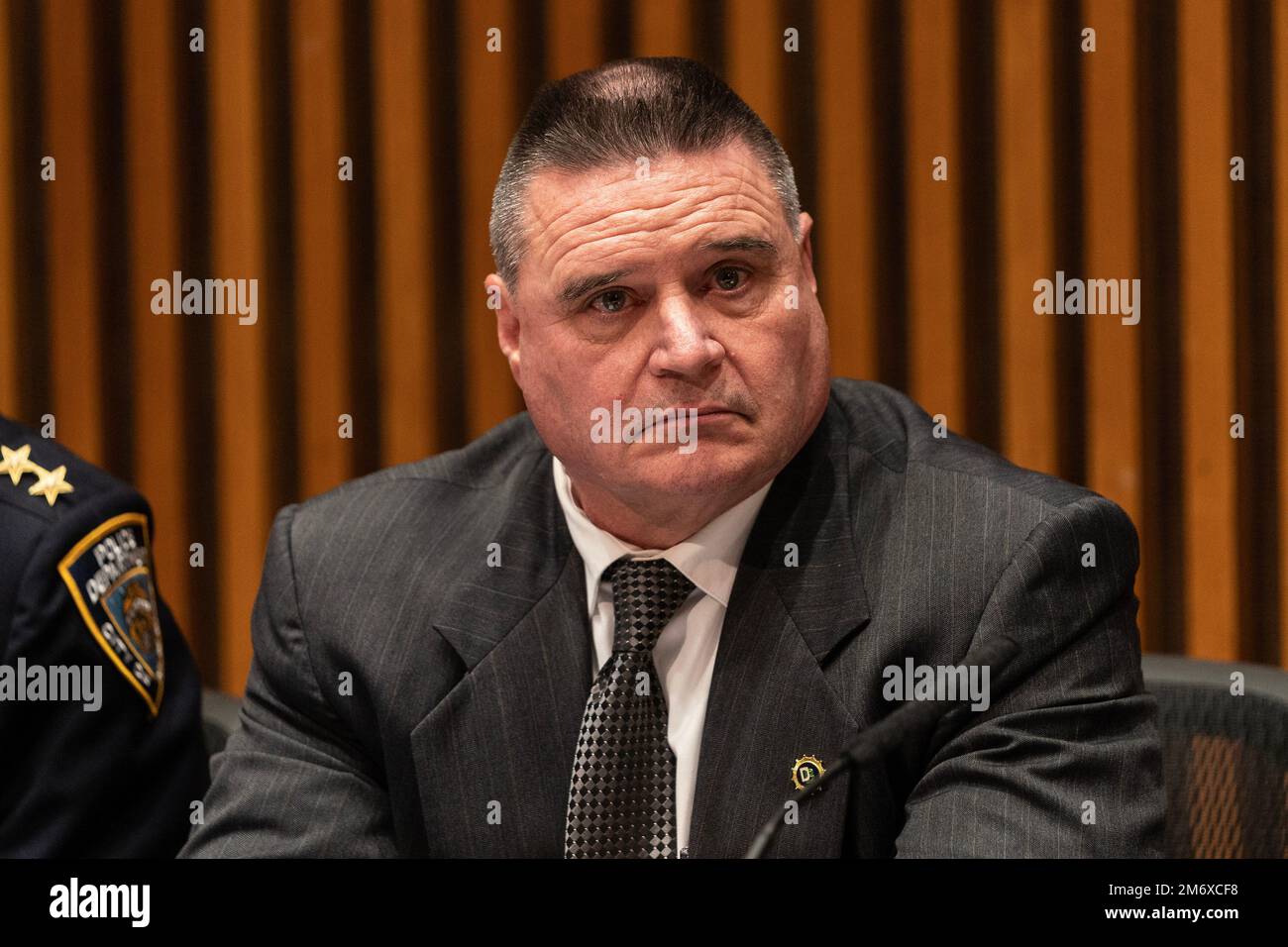 New York, USA. 05th Jan, 2023. NYPD Chief of Detectives James Essig ...