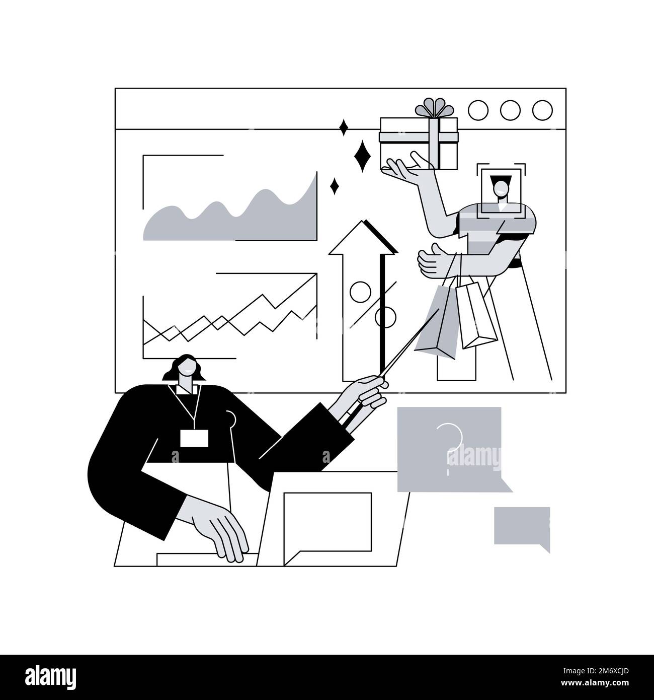 Consumer behaviour abstract concept vector illustration. Marketing ... Consumer behaviour abstract concept vector illustration. Marketing ...