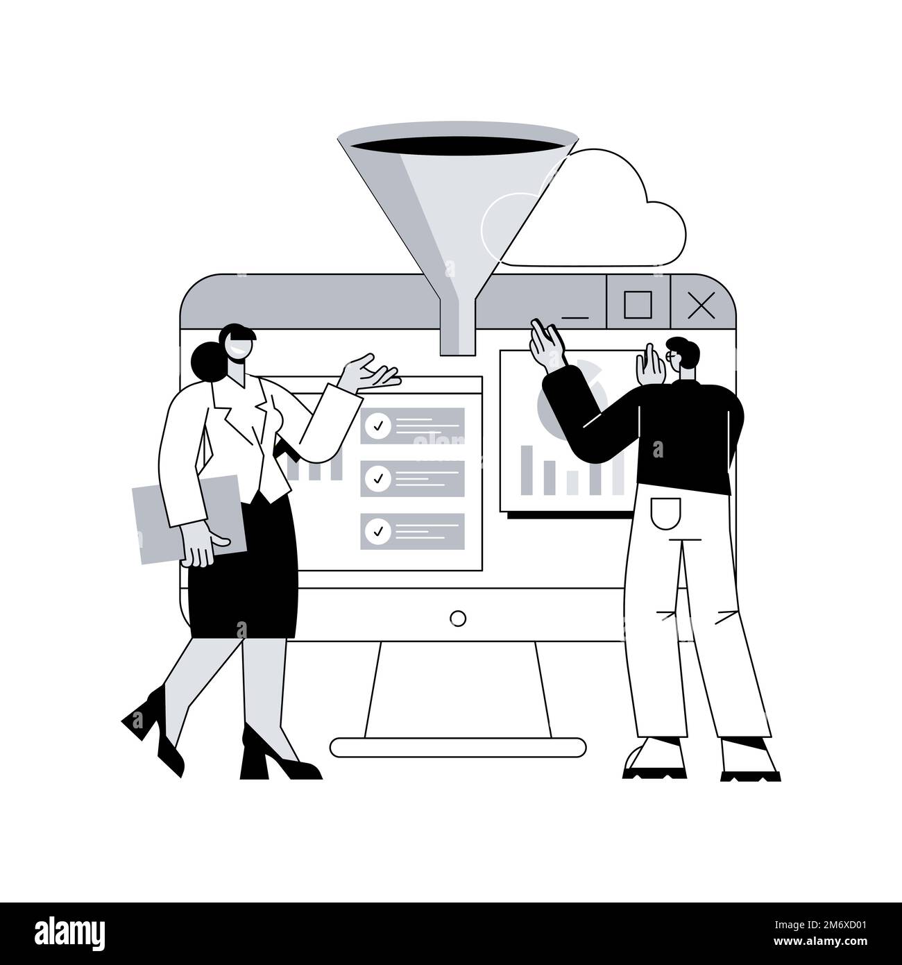 Data driven vector vectors Stock Vector Images - Alamy