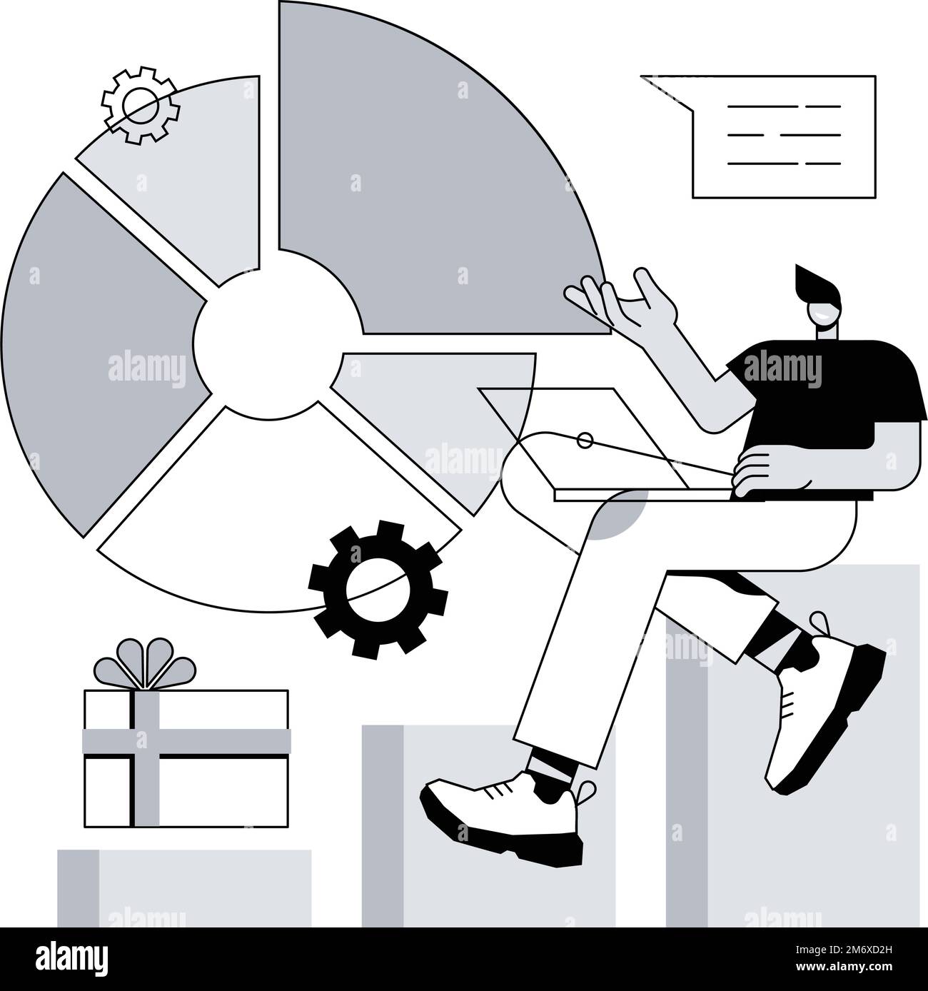 Product strategy abstract concept vector illustration. Product ...