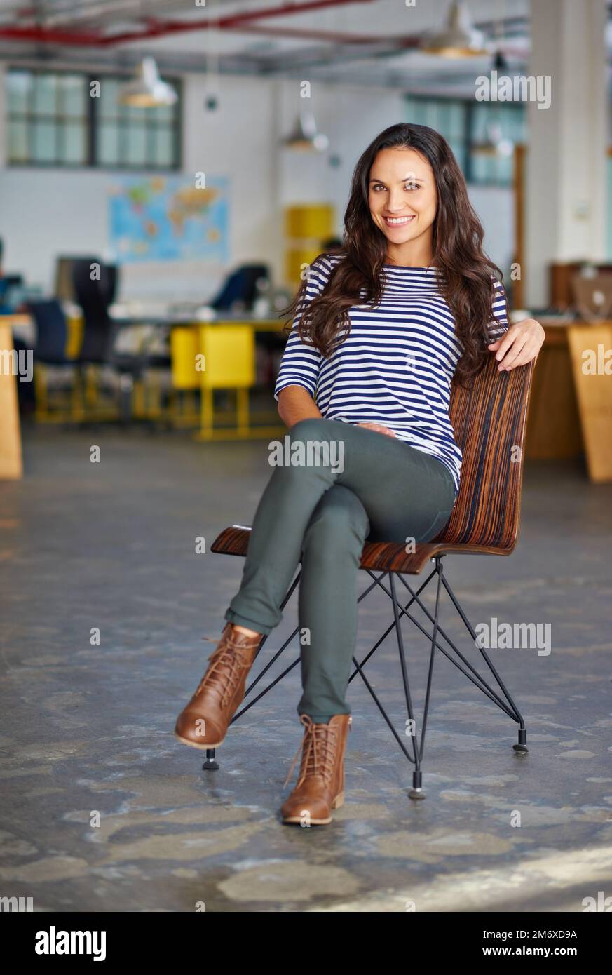Young positive smiling efficient hi-res stock photography and images ...