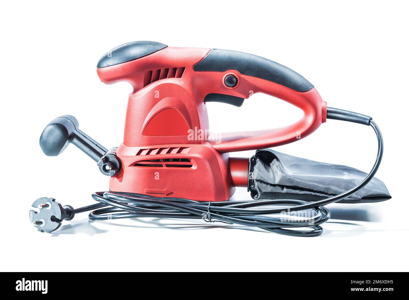 electric hand tool wood sanding mashine isolated on white background ...