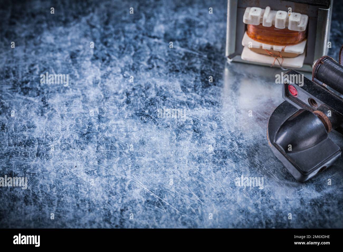 Electric resistors copy space vintage electricity concept Stock Photo ...