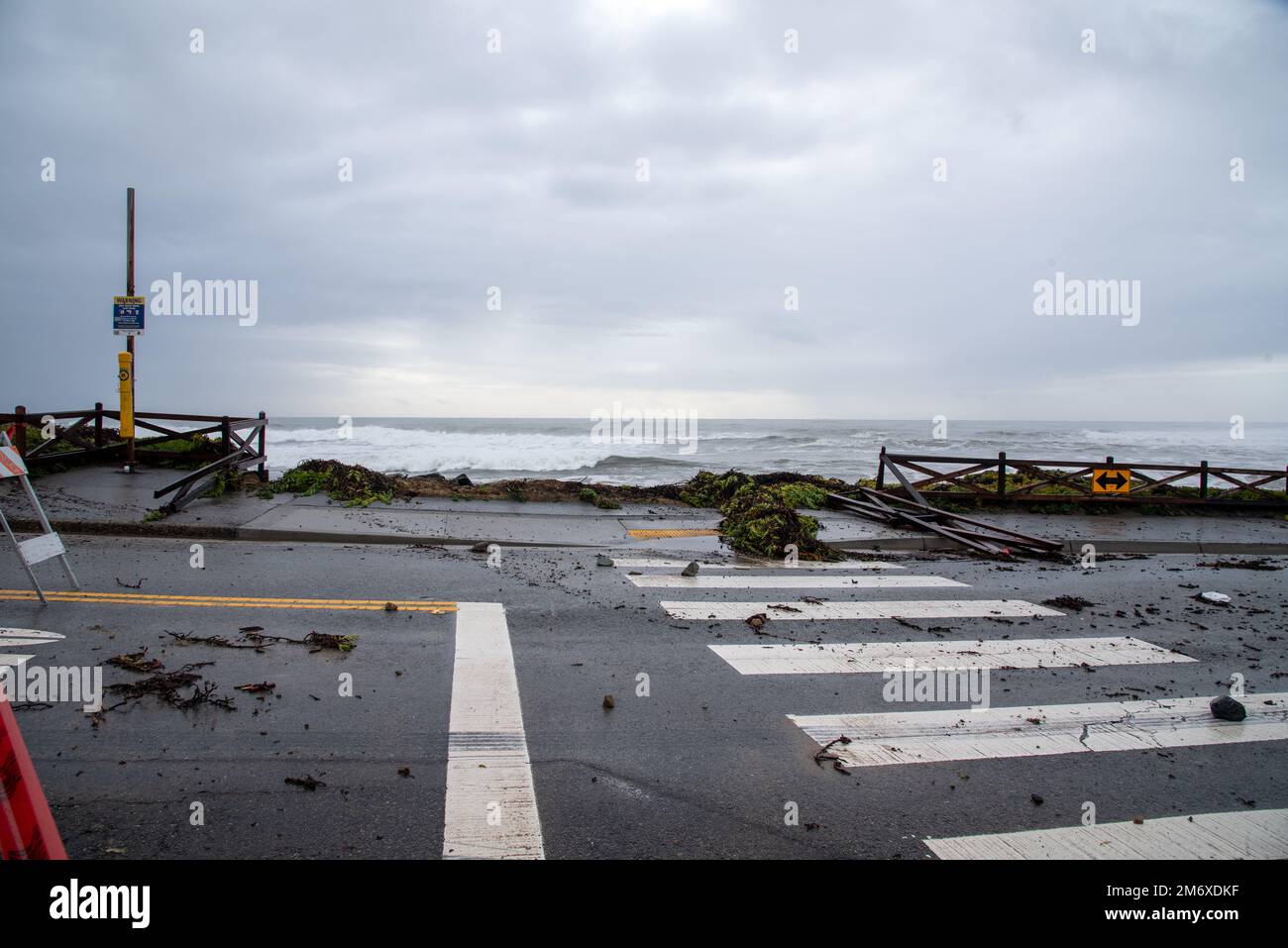 Bomb cyclone causes severe storm, flood damage, Santa Cruz, Jan 5, 2023 ...