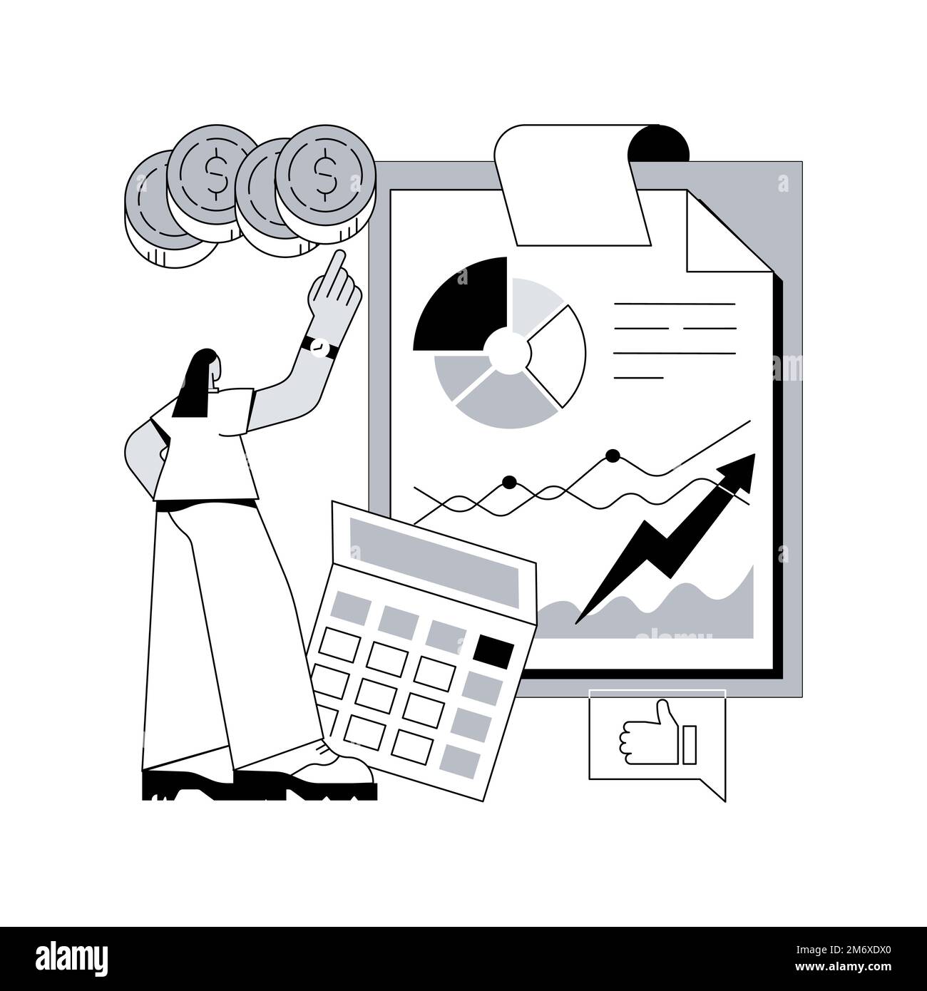 Income statement abstract concept vector illustration. Comprehensive ... Income statement abstract concept vector illustration. Comprehensive ...