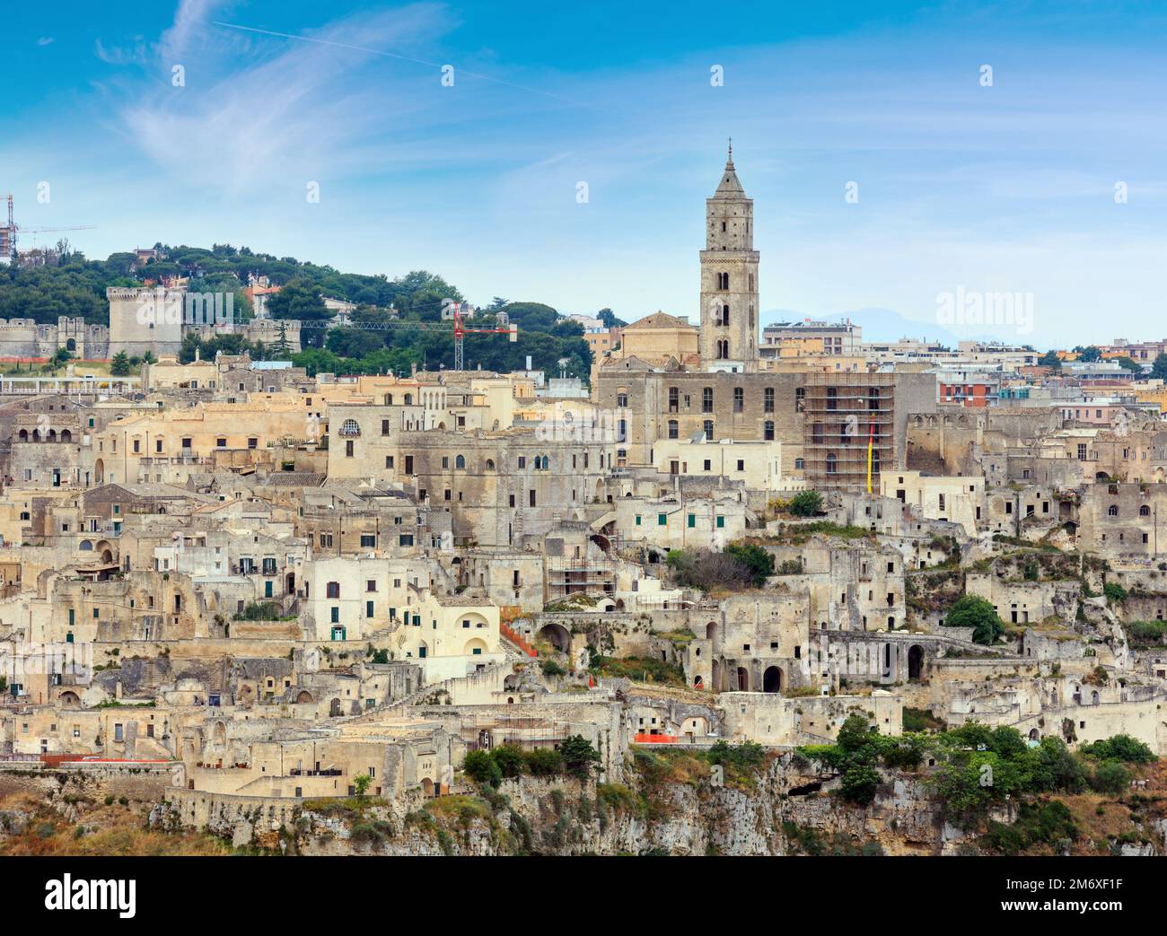 Ancient Unesco heritage old town of Matera (Sassi di Matera ...