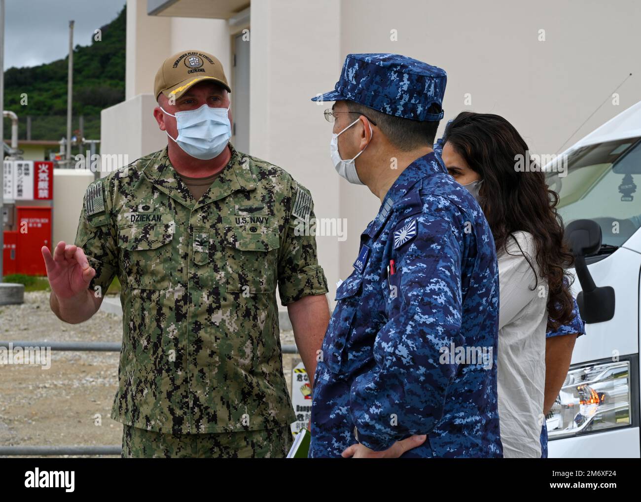 WHITE BEACH, Japan (May 9, 2022) Commander, Fleet Activities Okinawa ...
