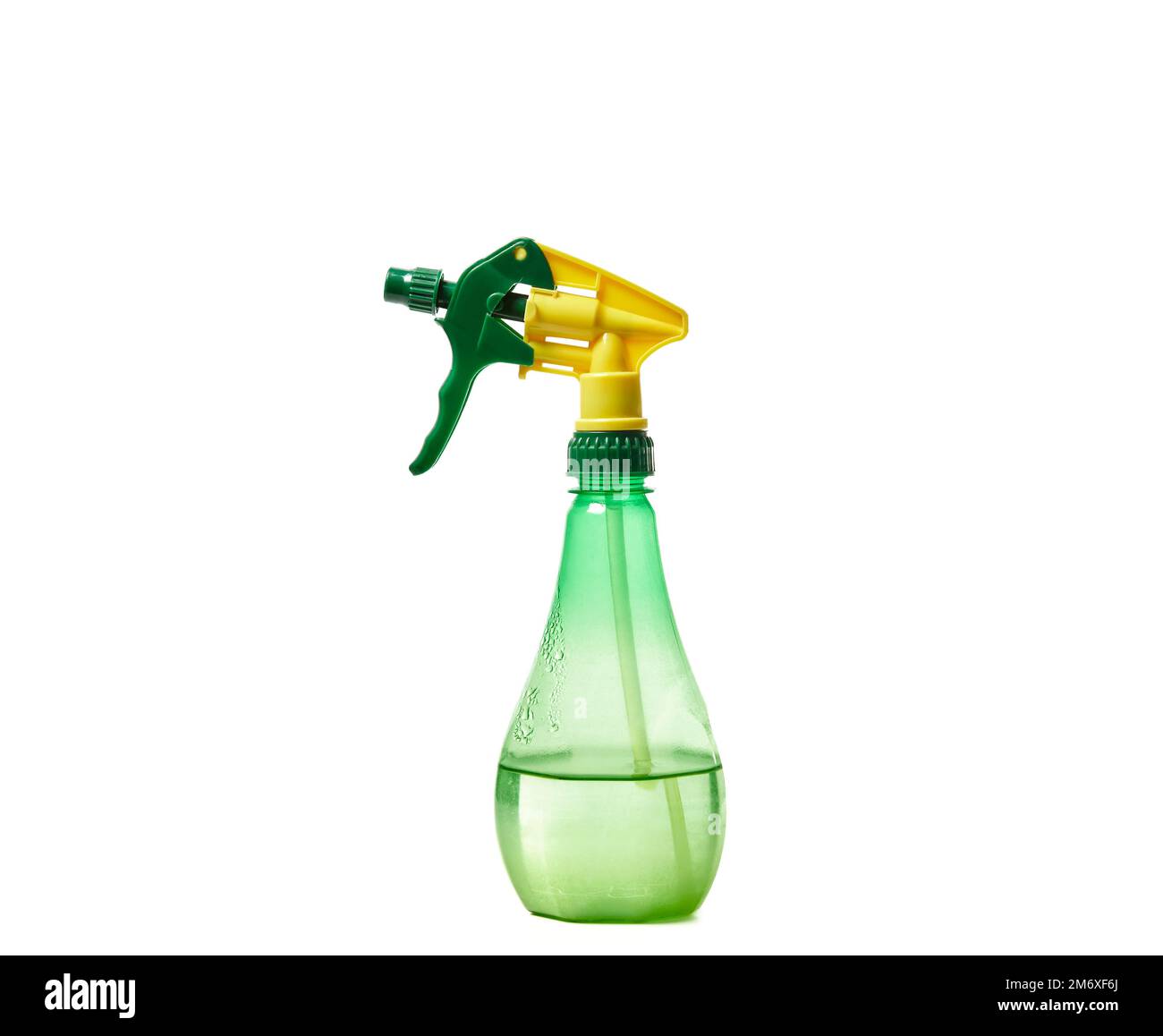 Plastic water sprayer isolated white background. Spraying tool Stock ...