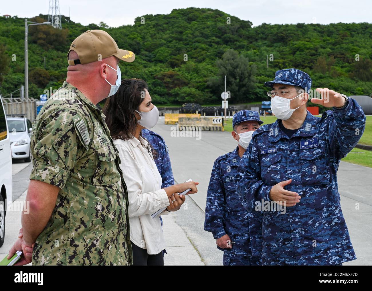 WHITE BEACH, Japan (May 9, 2022) Commander, Fleet Activities Okinawa ...