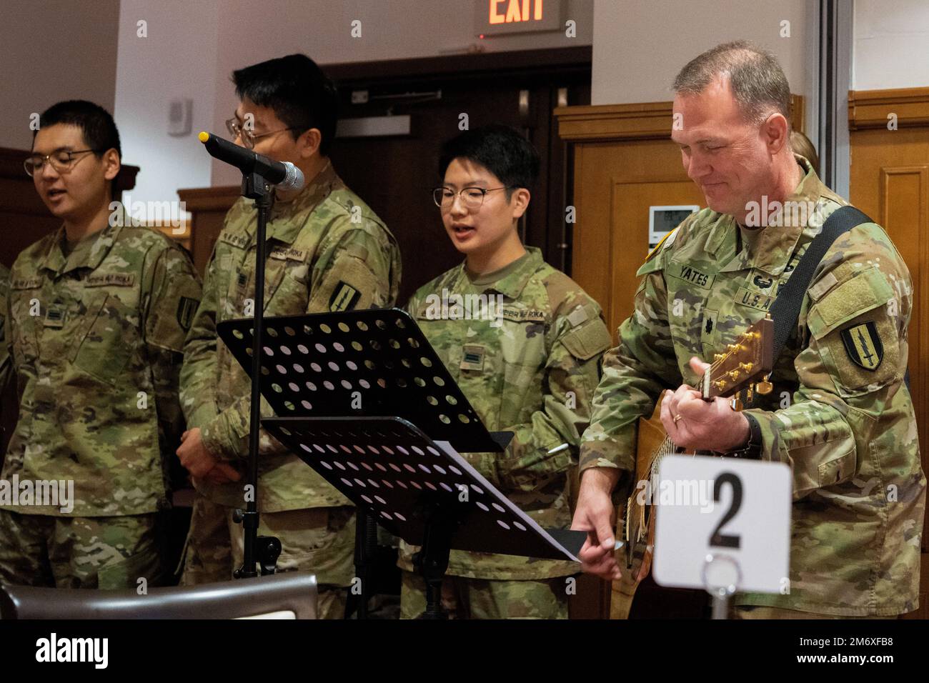 U.S. Army soldiers assigned to the 1st Theater Signal Brigade, 41st ...