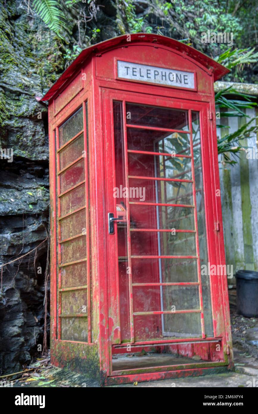 Perak, Malaysia. September 30,2022: Old-fashioned British Analog ...