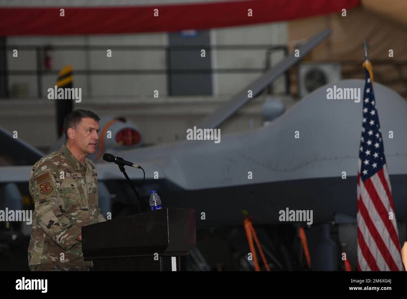 Brig. Gen. Andy Clark, the commander of the 380th Air Expeditionary ...