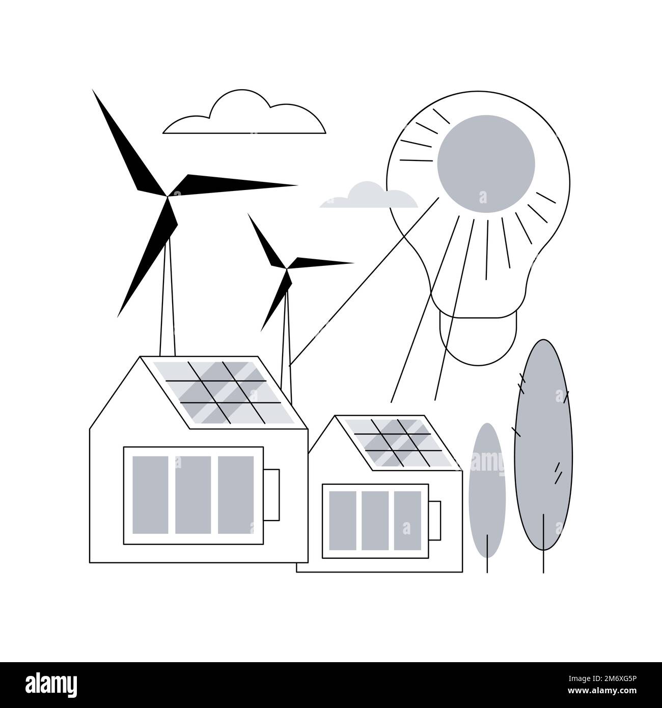 Monochromatic panels Stock Vector Images - Alamy