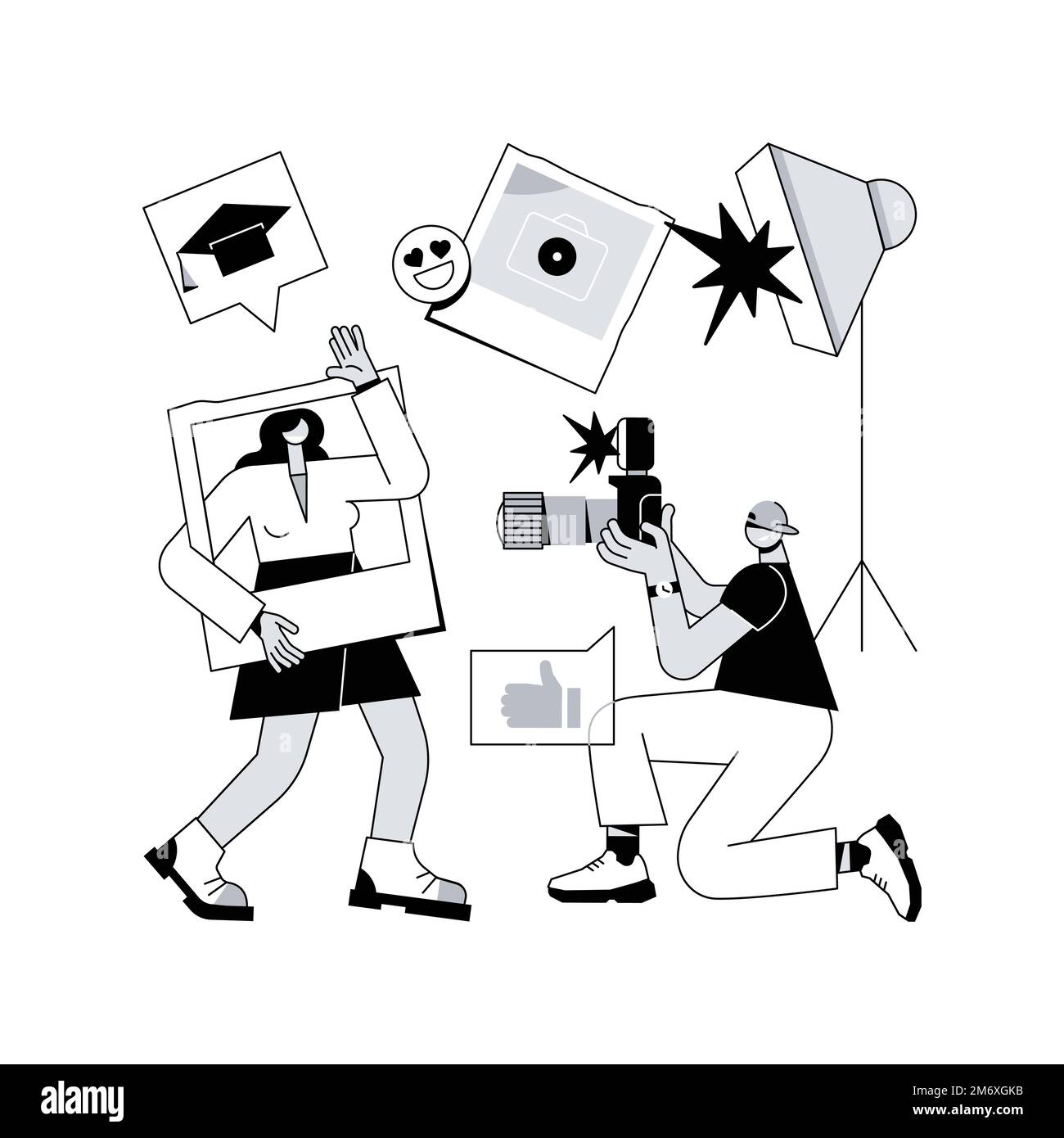 Photography workshop abstract concept vector illustration. Post ... Photography workshop abstract concept vector illustration. Post ...