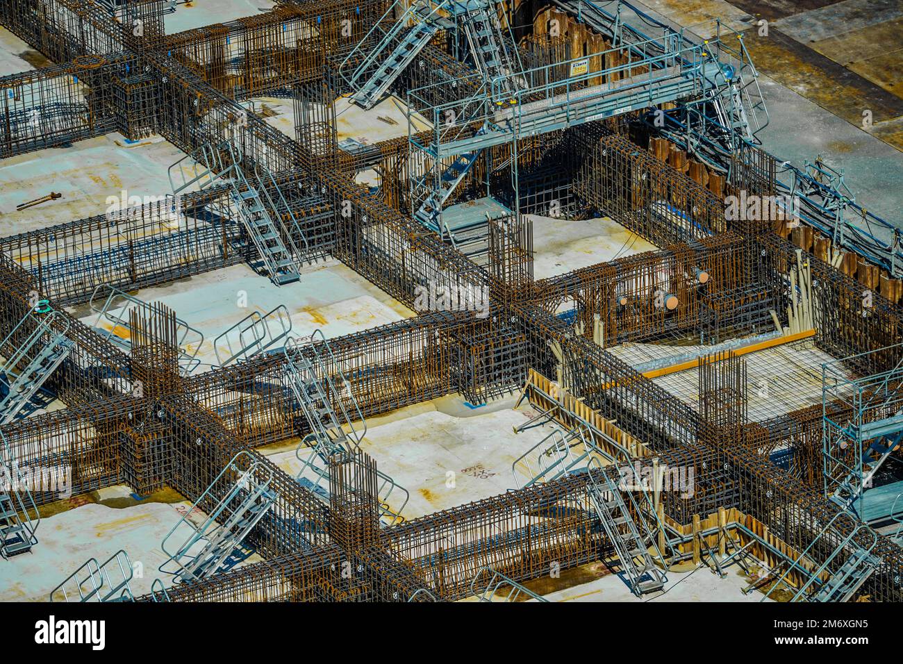 Basic construction of construction sites Stock Photo - Alamy