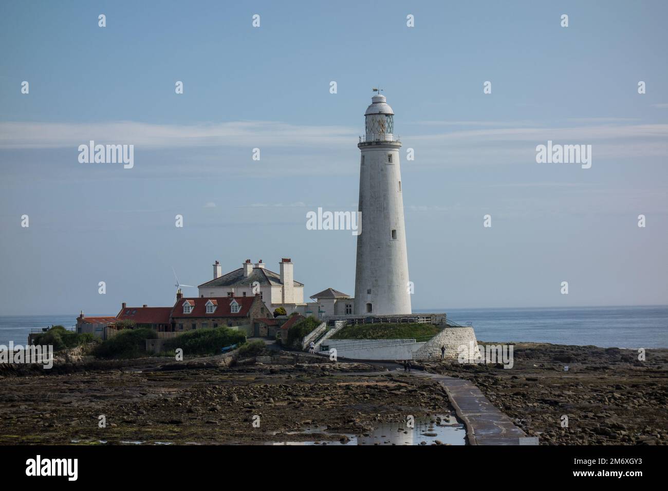 Newcastle at the north sea in england Stock Photo - Alamy