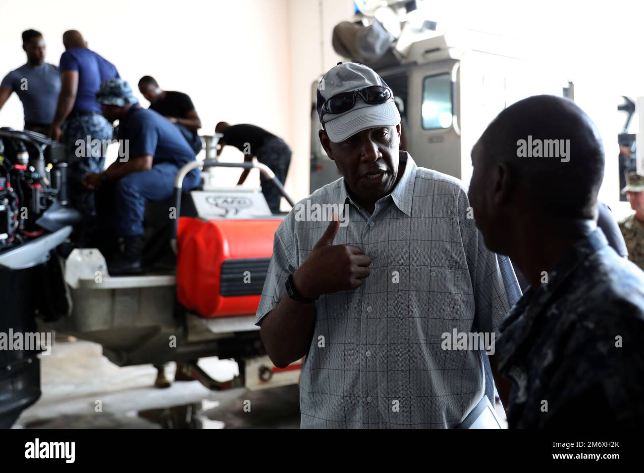 Mr. Kevin J. Bostick, director of U.S. Southern Command exercises and ...