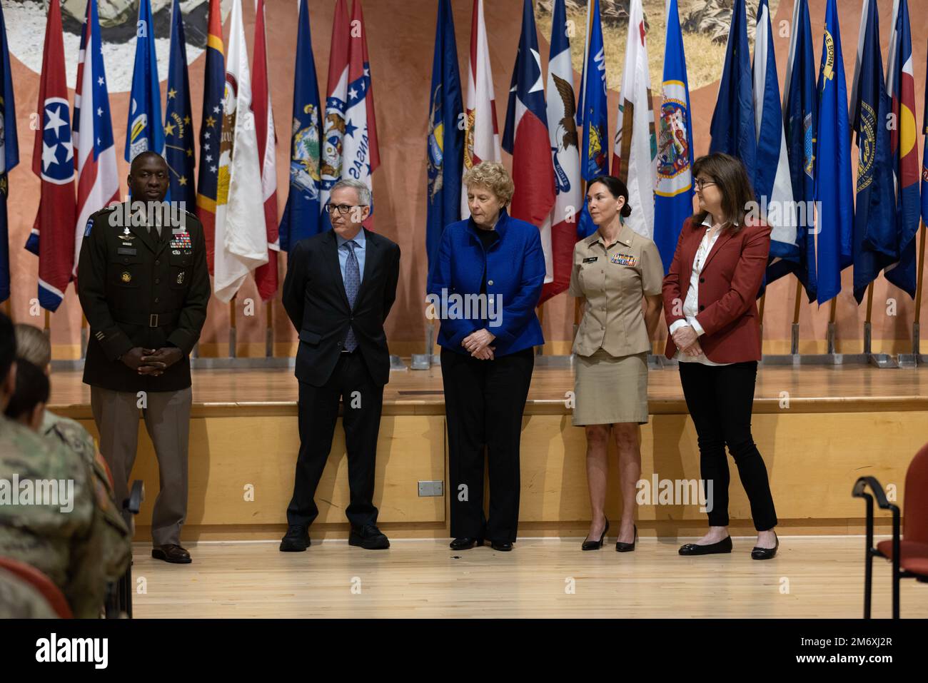 Army Surgeon General, Lt. Gen. R. Scott Dingle, recognizes members of ...