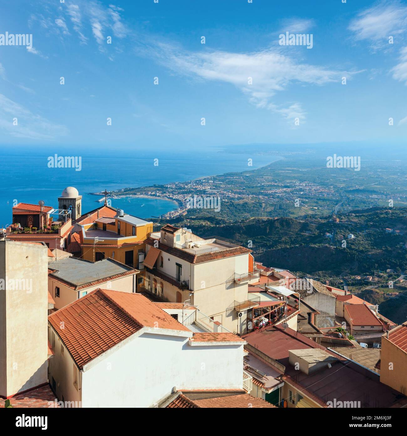 Castelmola sicilia is italy hi-res stock photography and images - Alamy
