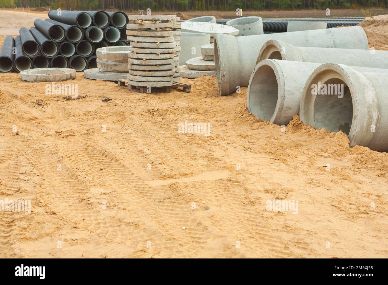 Construction storage site housing hi-res stock photography and images ...