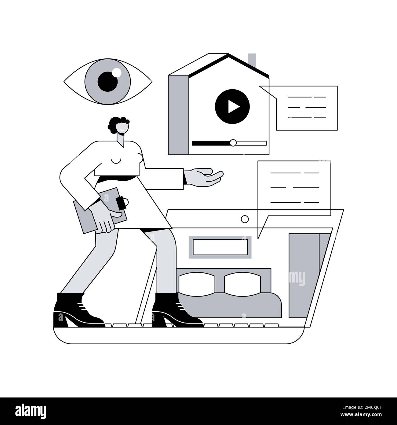 Buyer camera Stock Vector Images - Alamy