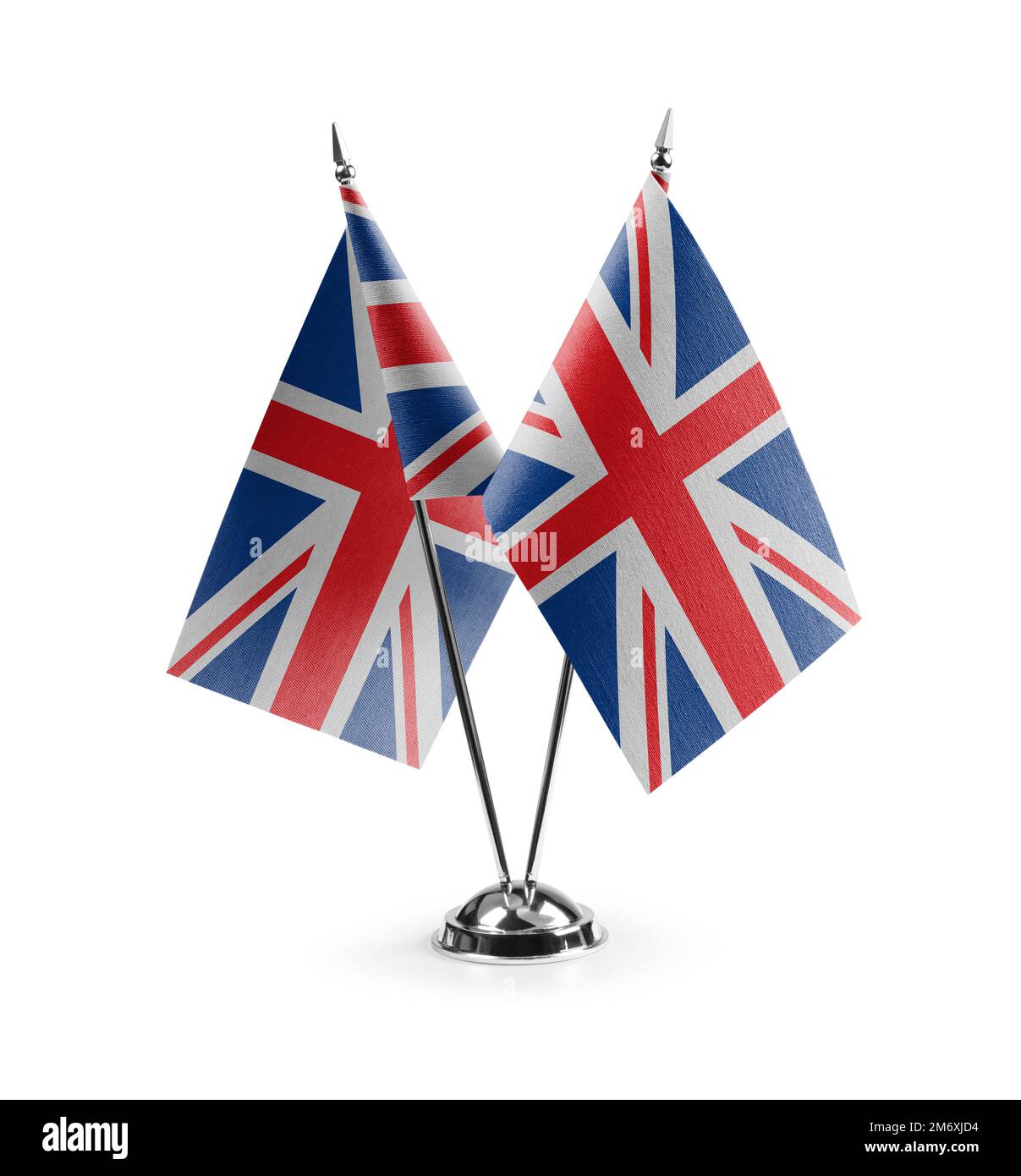 Small national flags of the United Kingdom on a white background Stock ...