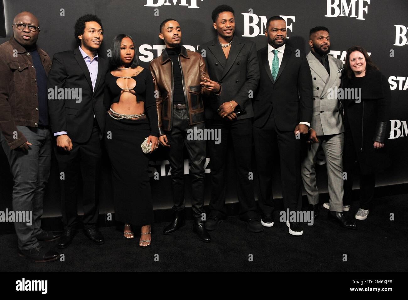 Los Angeles, CA. 5th Jan, 2023. Curtis "50 Cent" Jackson, Demetrius ...