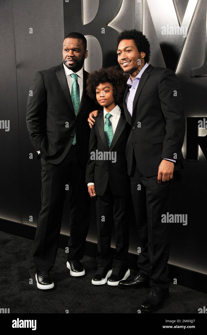 Los Angeles, CA. 5th Jan, 2023. Curtis "50 Cent" Jackson, Sire Jackson ...