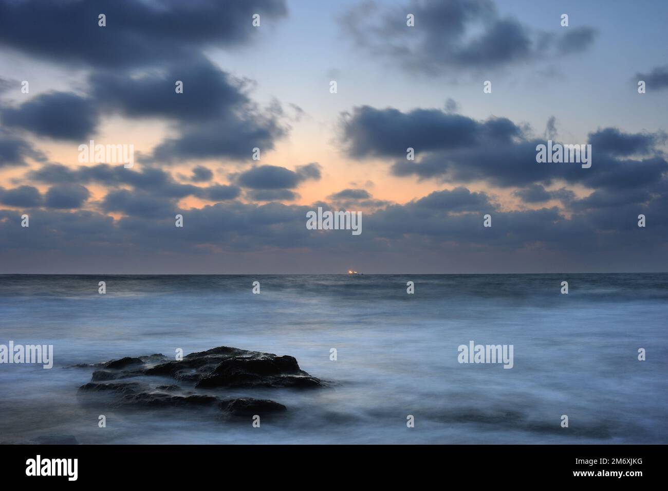 Mediterranean Coast Israel Stock Photo - Alamy