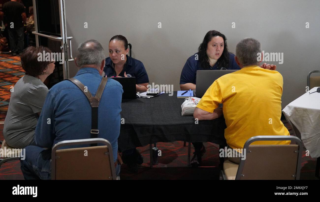 Espanola, NM – FEMA personnel host a speaking and disaster survivor ...