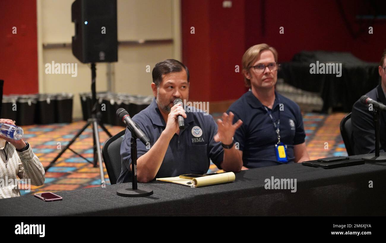 Espanola, NM – FEMA personnel host a speaking and disaster survivor ...