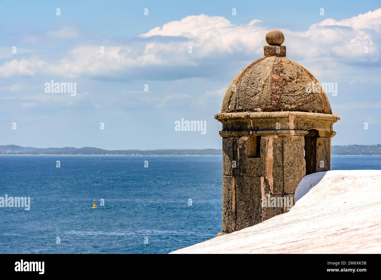 Guardhouse and lookout in an old historic fortress Stock Photo - Alamy