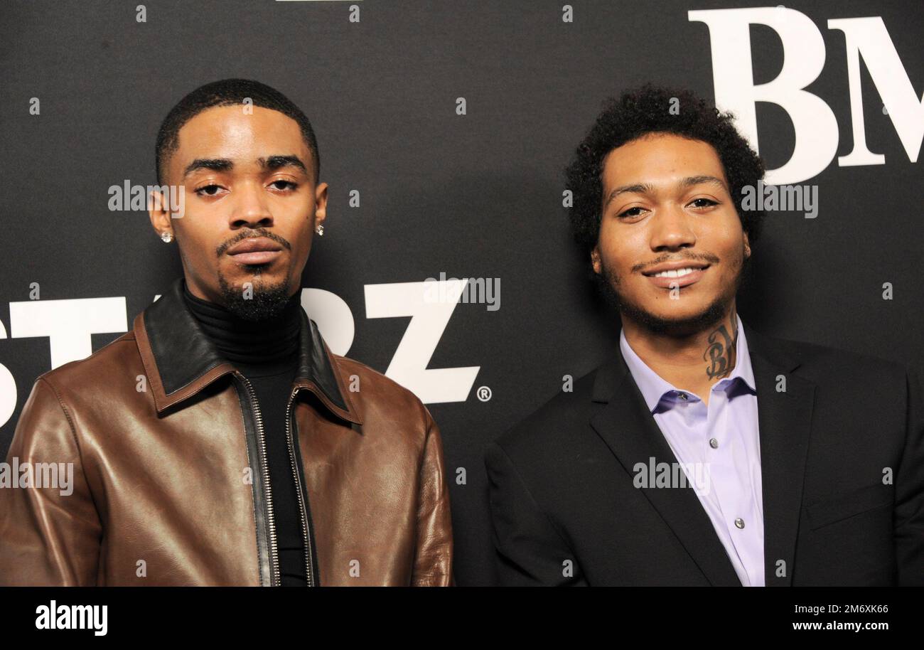 Los Angeles, CA. 5th Jan, 2023. Myles Truitt, Demetrius Flenory Jr. at ...