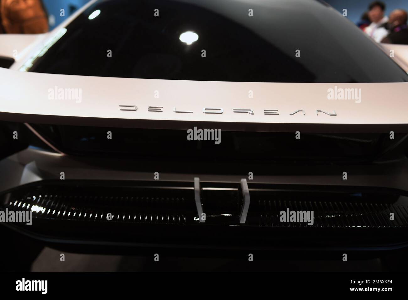 Las Vegas, NV on January 5, 2023. A DeLorean Omega offroad concept car ...