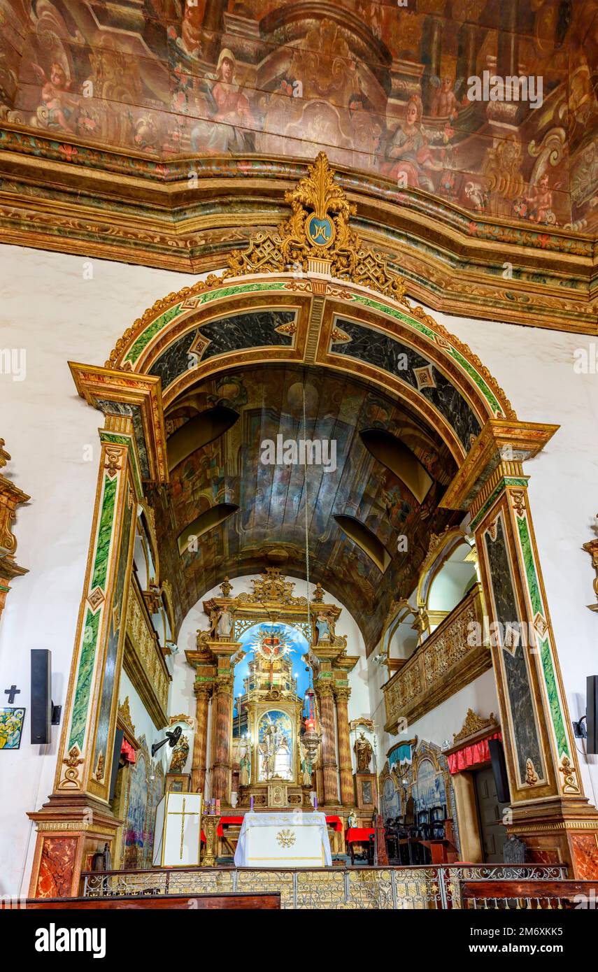Baroque church interior hi-res stock photography and images - Alamy
