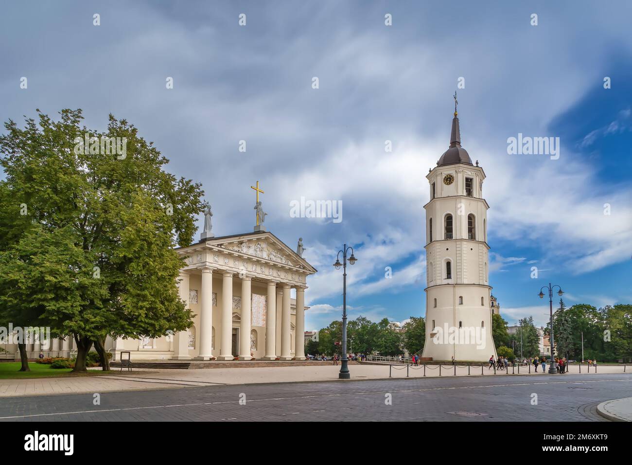 Vilnius Cathedral, Lithuania Stock Photo - Alamy