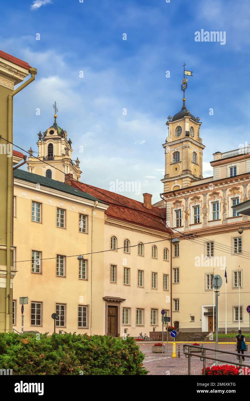 Vilnius lithuania university hi-res stock photography and images - Alamy