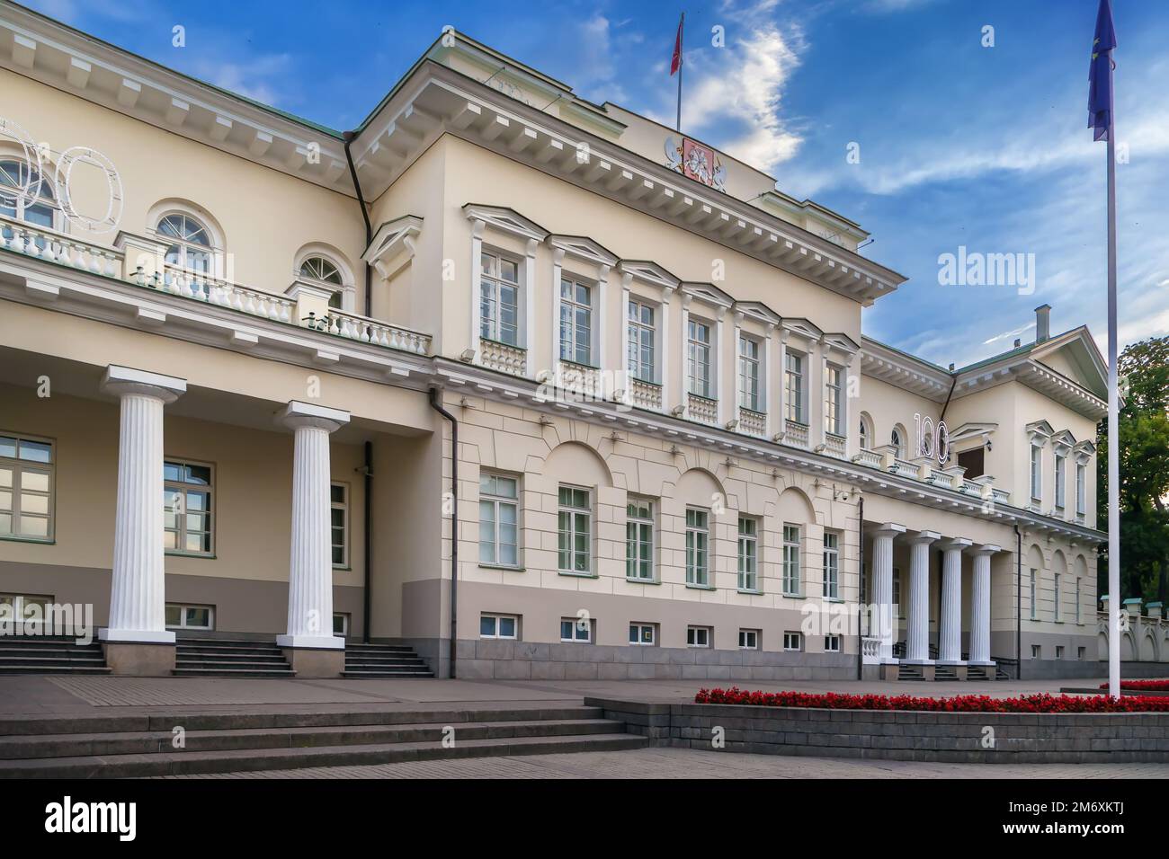 Presidential Palace, Vilnius, Lithuania Stock Photo - Alamy