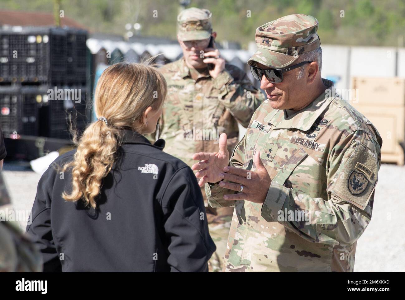 Kristin Blake, training operations chief for U.S. Army Forces Command ...