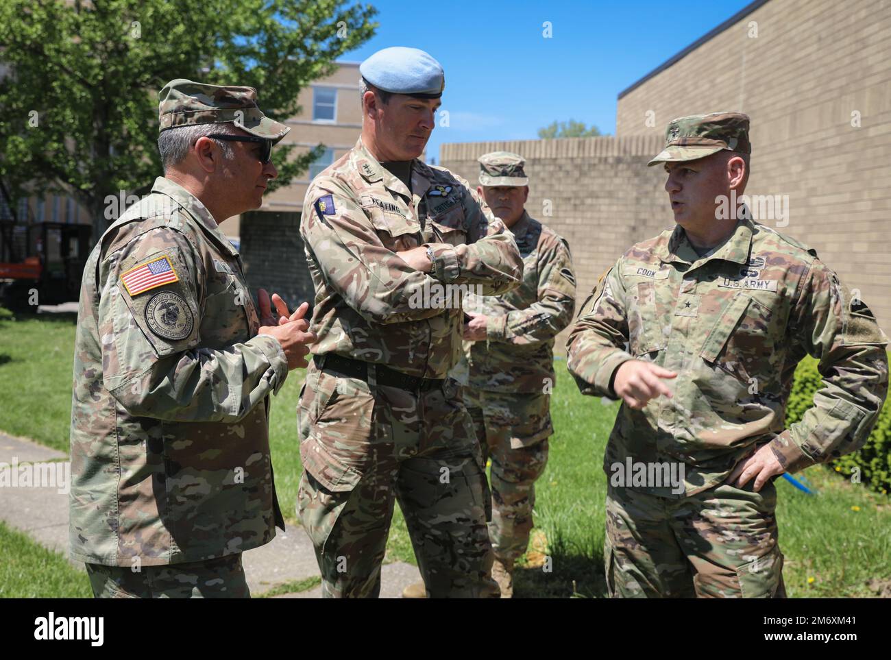 U.S. Army Maj. Gen. Jeff Van, Joint Task Force Civil Support commanding ...