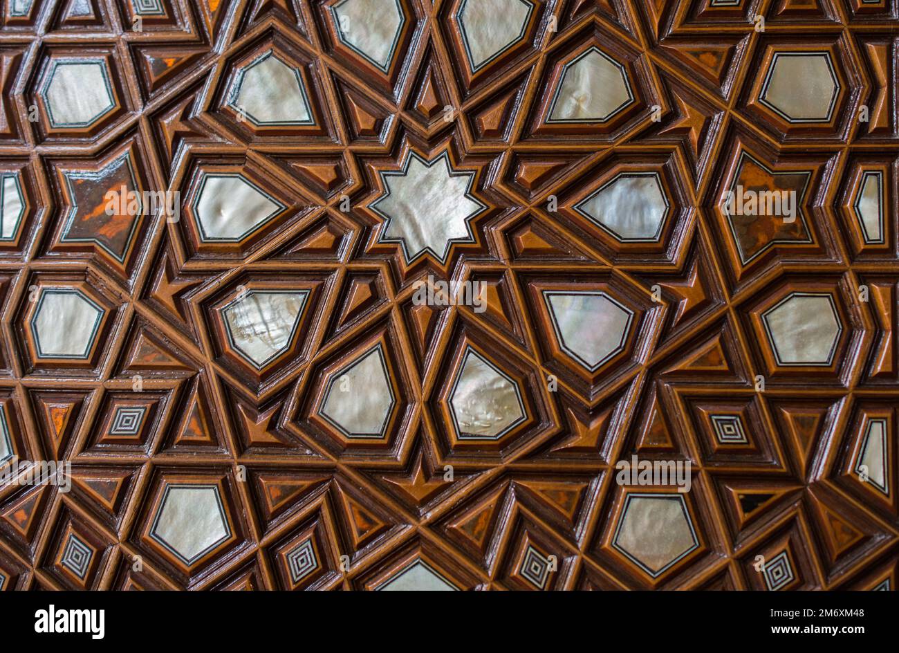 Example of Mother of Pearl inlays Stock Photo - Alamy