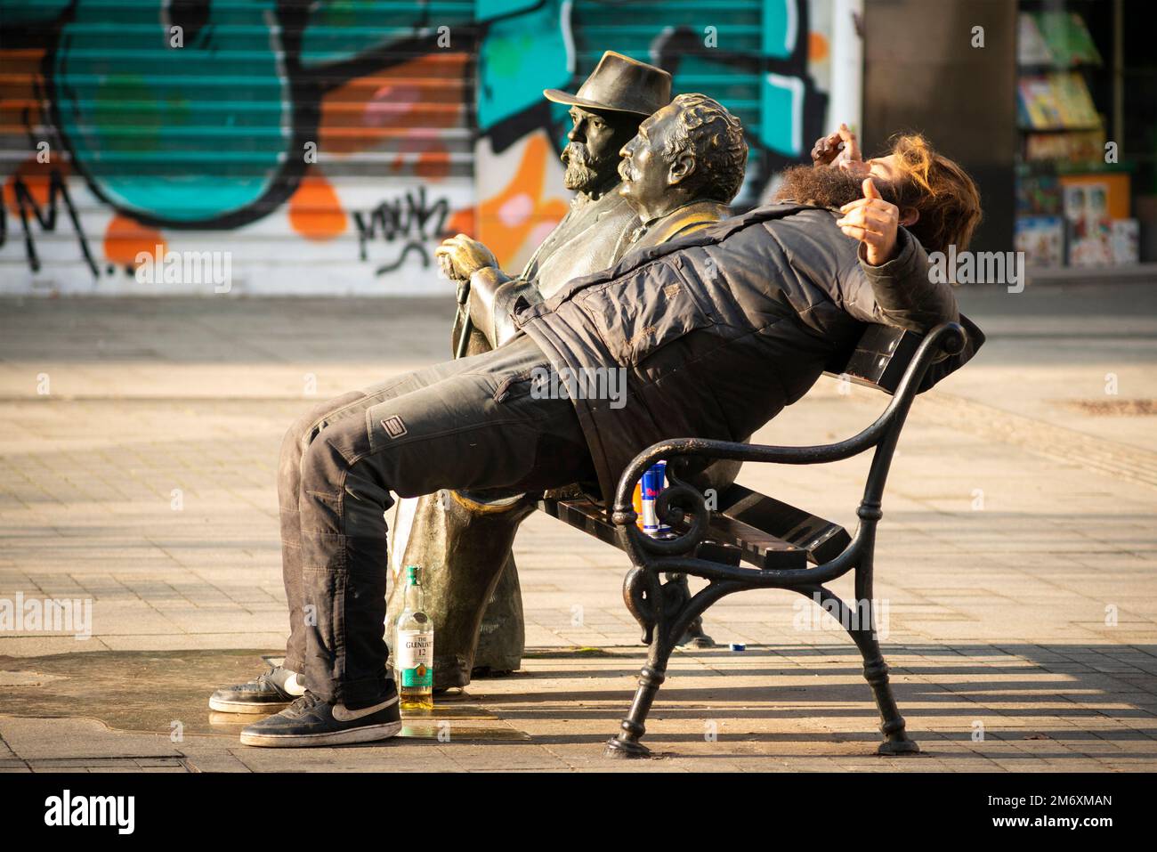 homeless man, free spirit, drinker, drifter, rolling stone, popular ...