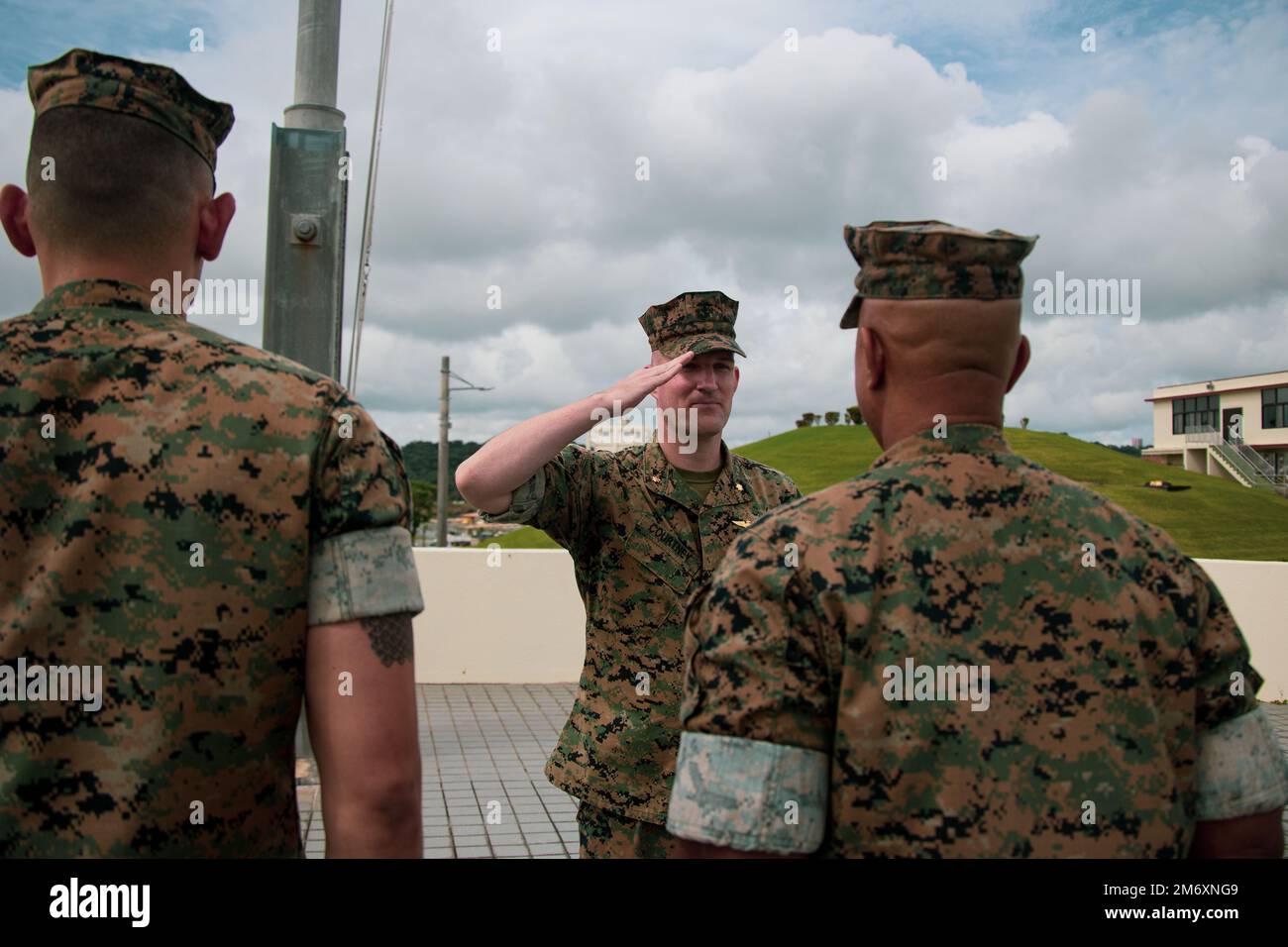 U.S. Marine Corps Maj. Scott Courtney assigned to 1st Marine Aircraft ...